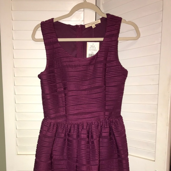 Rewind | Dresses | Rewind Juniors Ribbed Maroon Burgundy Dressnwt ...
